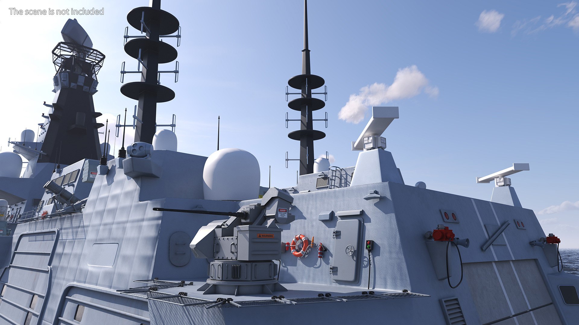 Global Combat Ship Type 26 model - TurboSquid 2071211