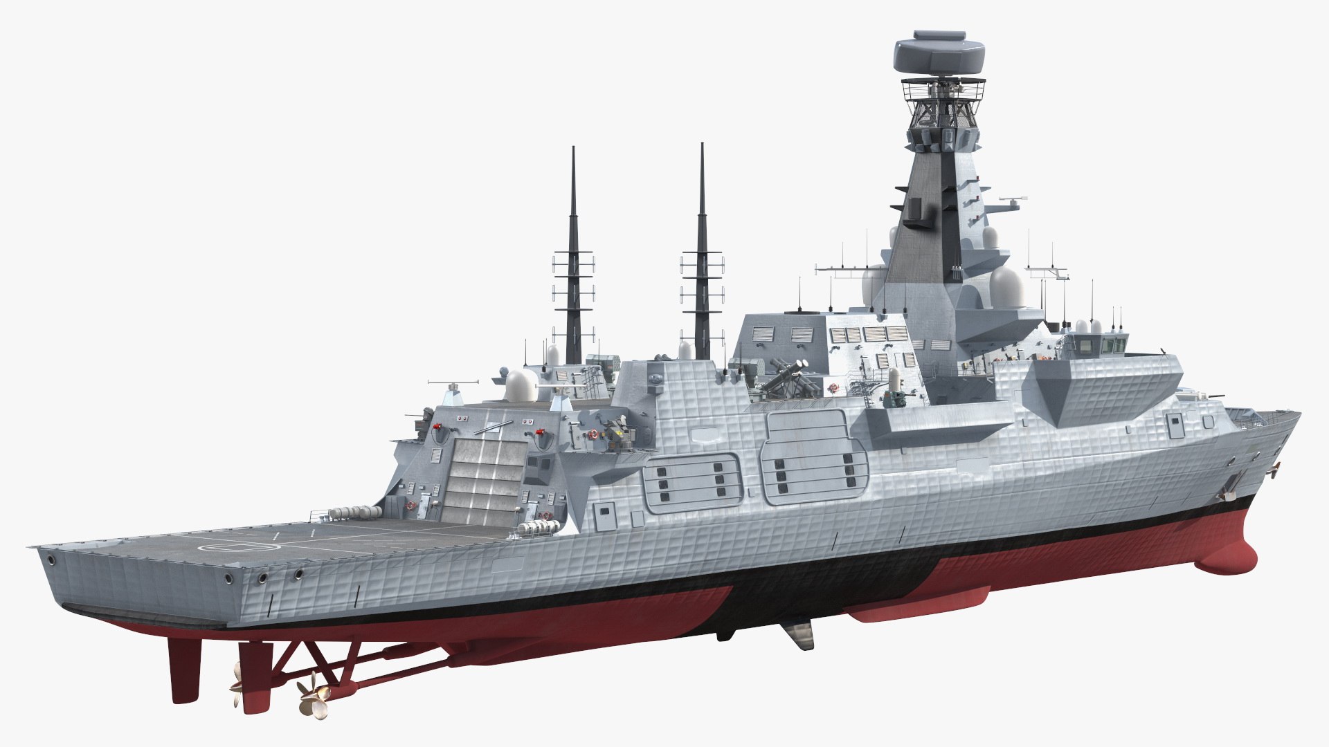 Global Combat Ship Type 26 model - TurboSquid 2071211