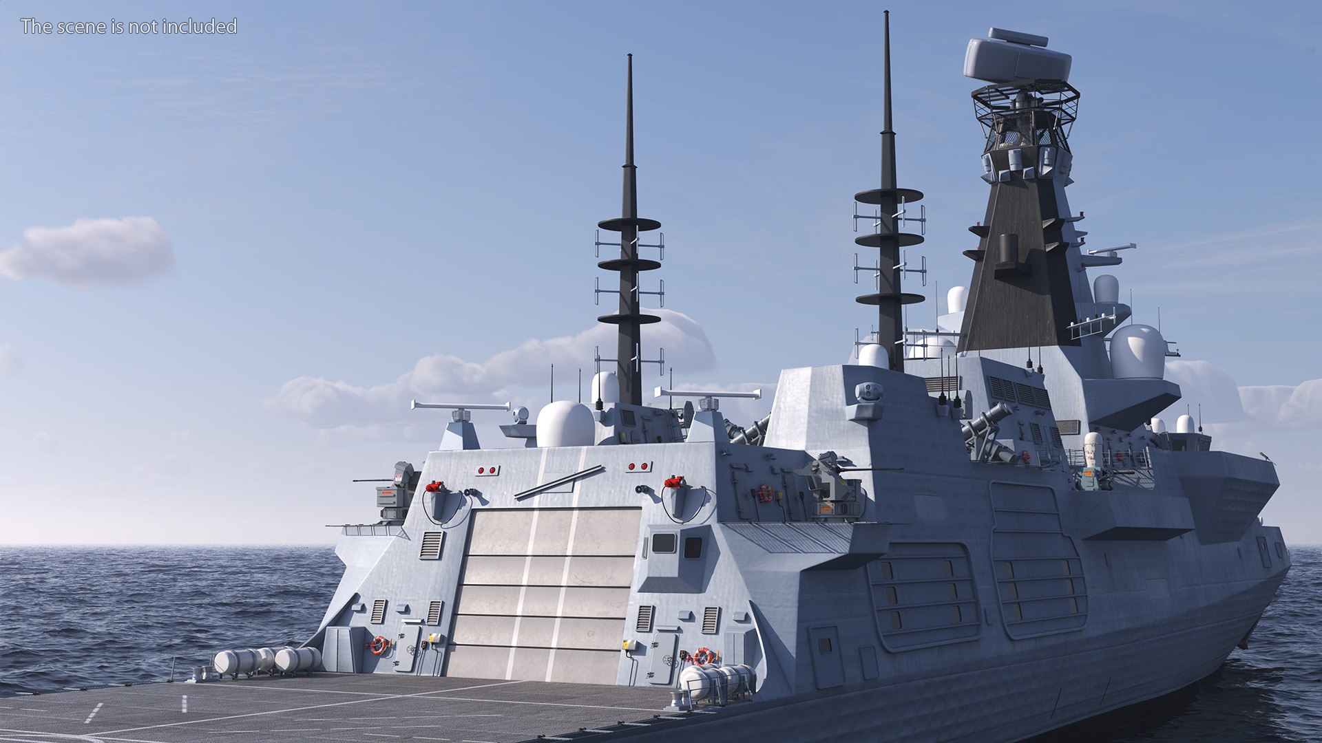Global Combat Ship Type 26 model - TurboSquid 2071211