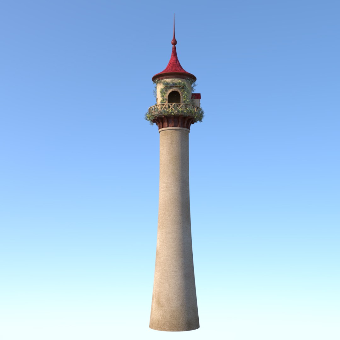 3D Tower Cartoon Fairy | 1146681 | TurboSquid