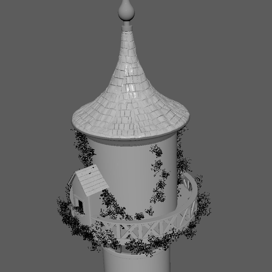 3D Tower Cartoon Fairy | 1146681 | TurboSquid