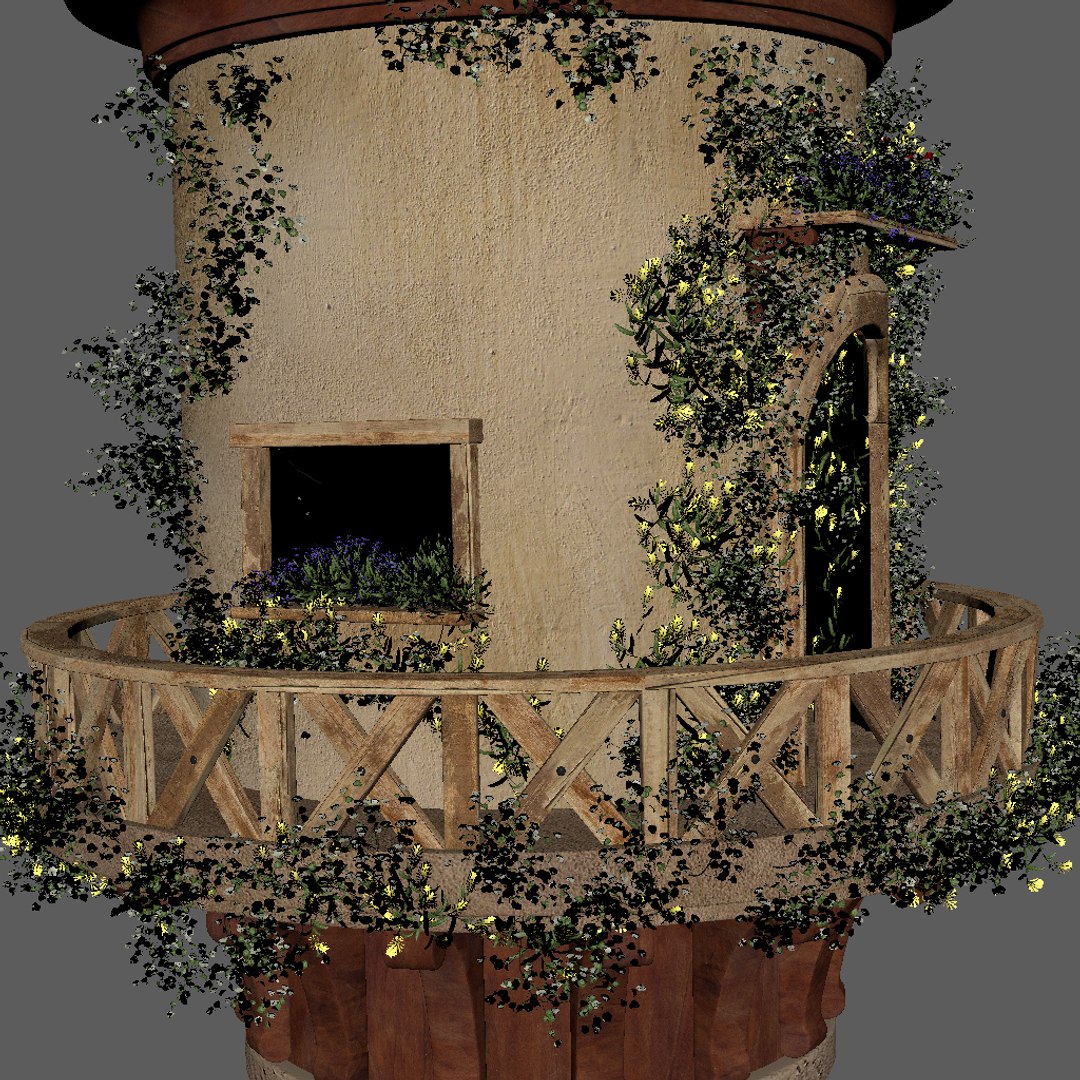 3D Tower Cartoon Fairy | 1146681 | TurboSquid