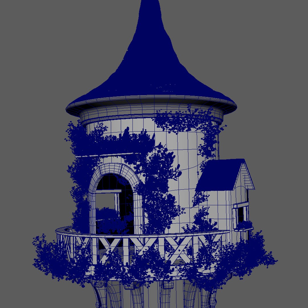 3D Tower Cartoon Fairy | 1146681 | TurboSquid
