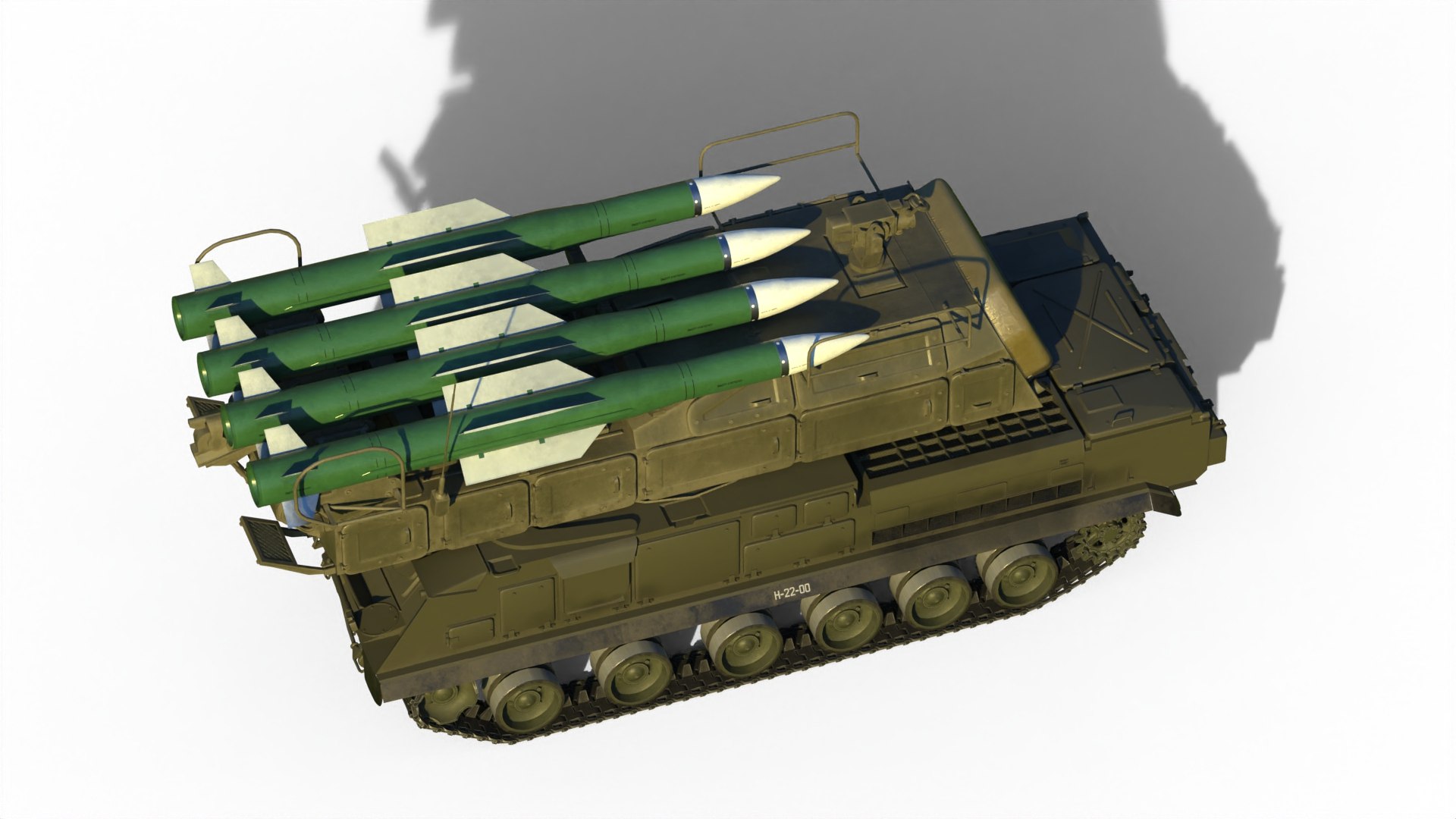 Buk M2 SA-17 Grizzly Missile Systems 3D - TurboSquid 2126525