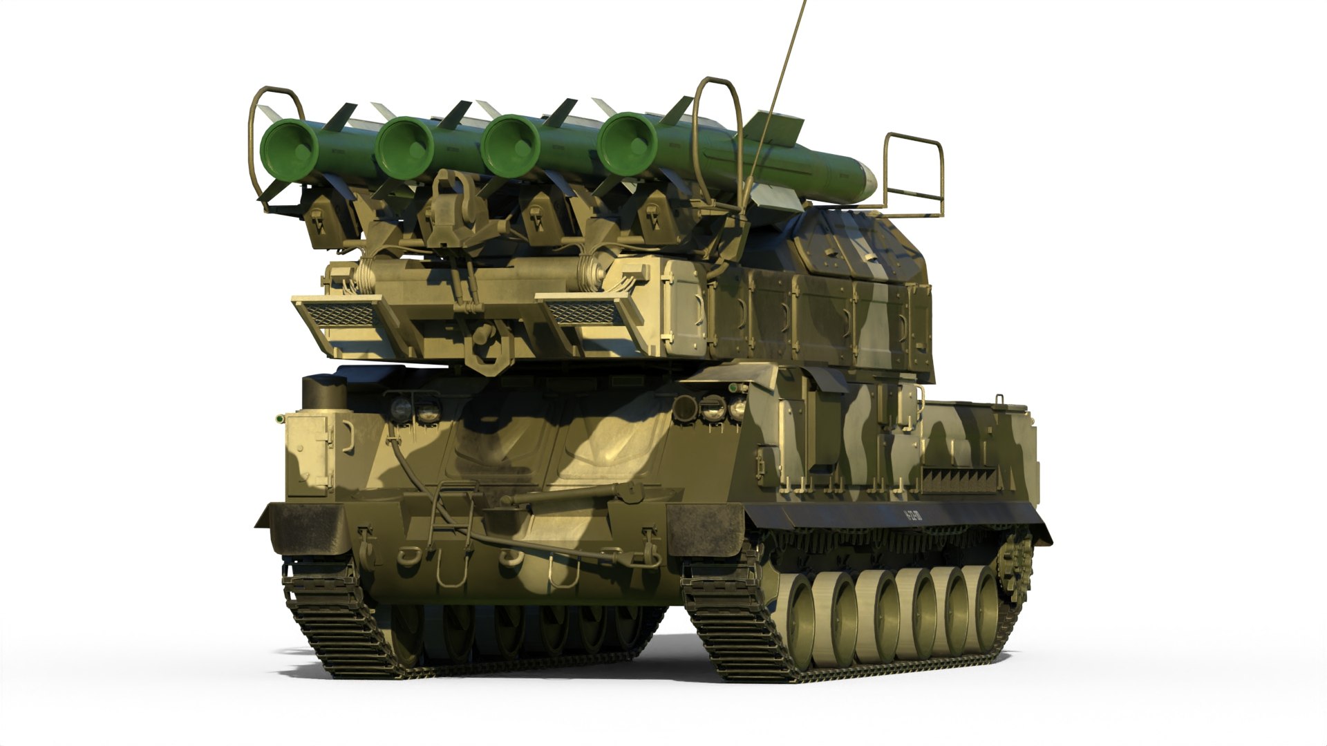 Buk M2 SA-17 Grizzly Missile Systems 3D - TurboSquid 2126525
