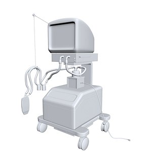modelo 3d VENTILADOR MÉDICO DE UCI - TurboSquid 1537319
