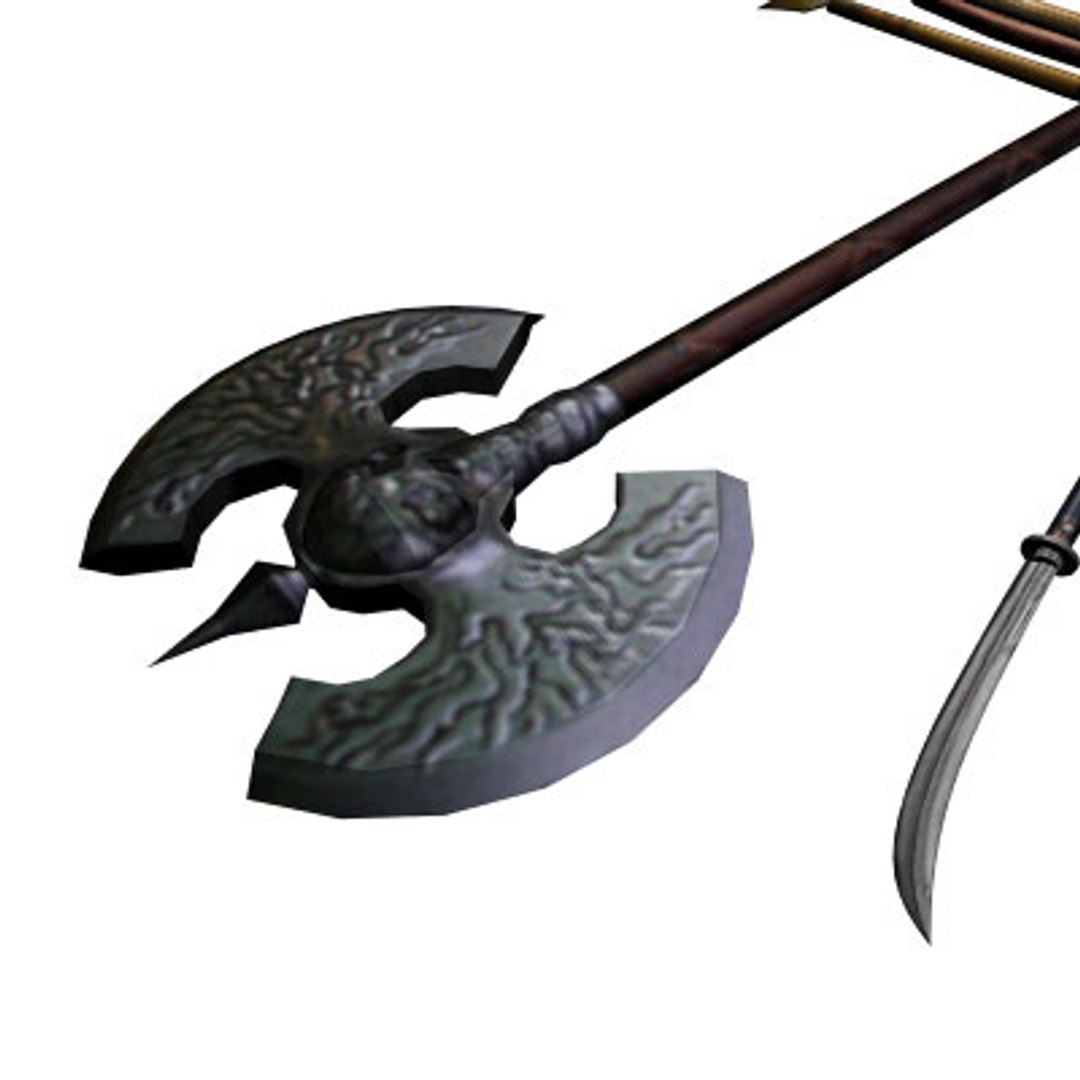 Sword Axe Battleaxe Ma