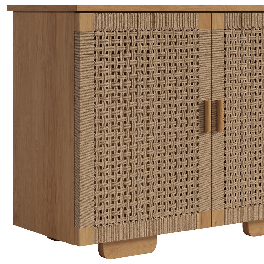 3D Atta Avenue Accent Cabinet - TurboSquid 2421305