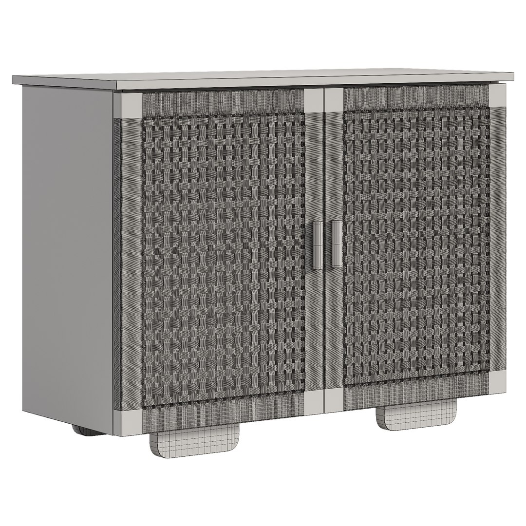 3D Atta Avenue Accent Cabinet - TurboSquid 2421305