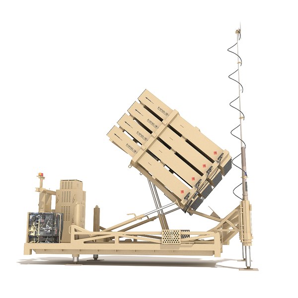 3d model of iron dome