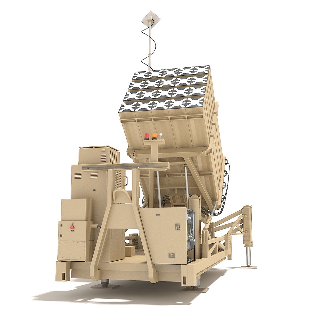 3d model of iron dome