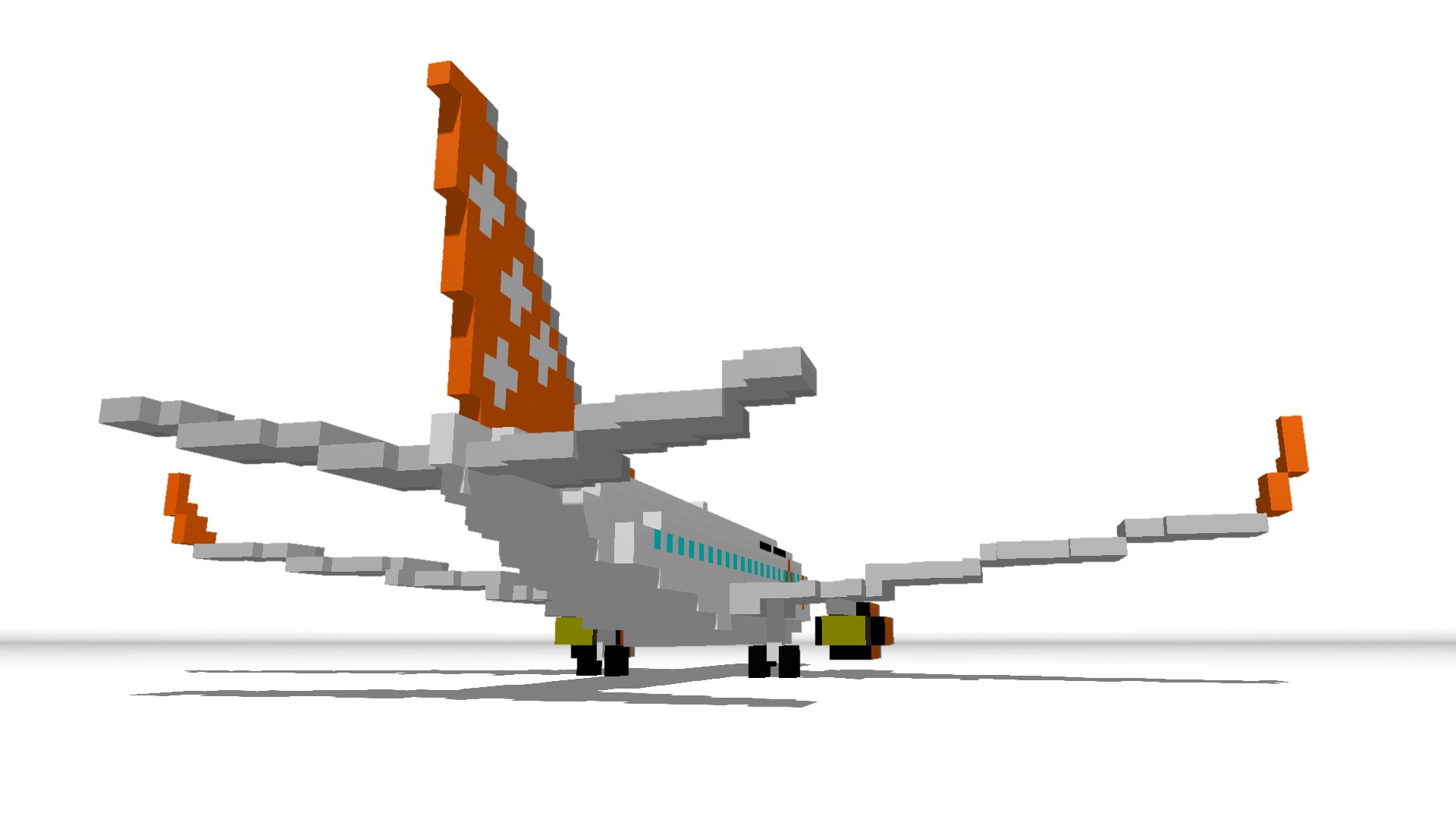 Boeing 737 Pixelated Model - TurboSquid 1912961