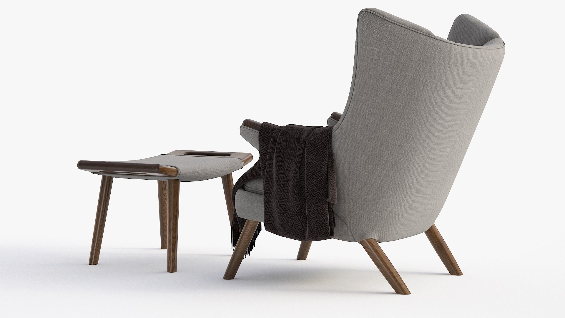 3D model Papa Bear Chair - TurboSquid 1953384