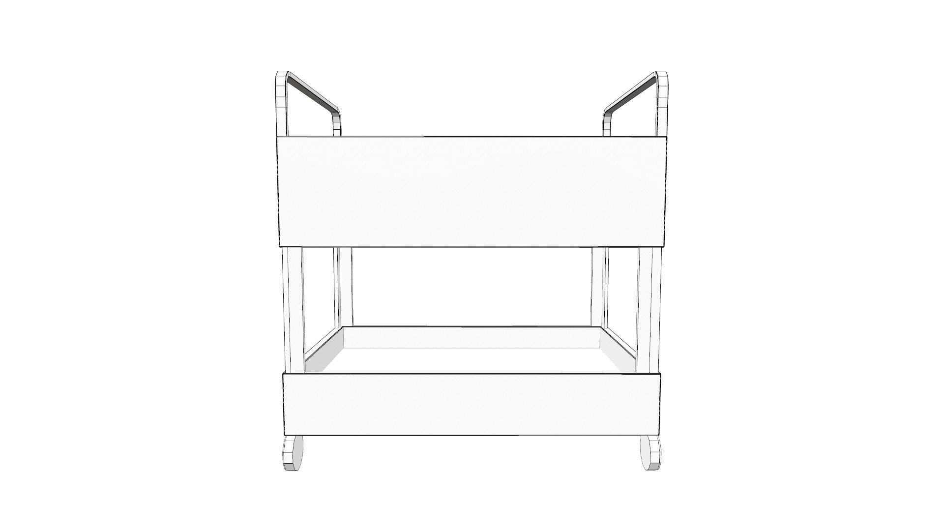 3D Model Orange Table - TurboSquid 2139271