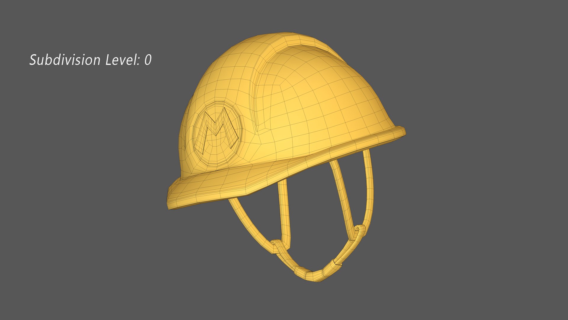 3D Mario Maker Helmet - - TurboSquid 1557369