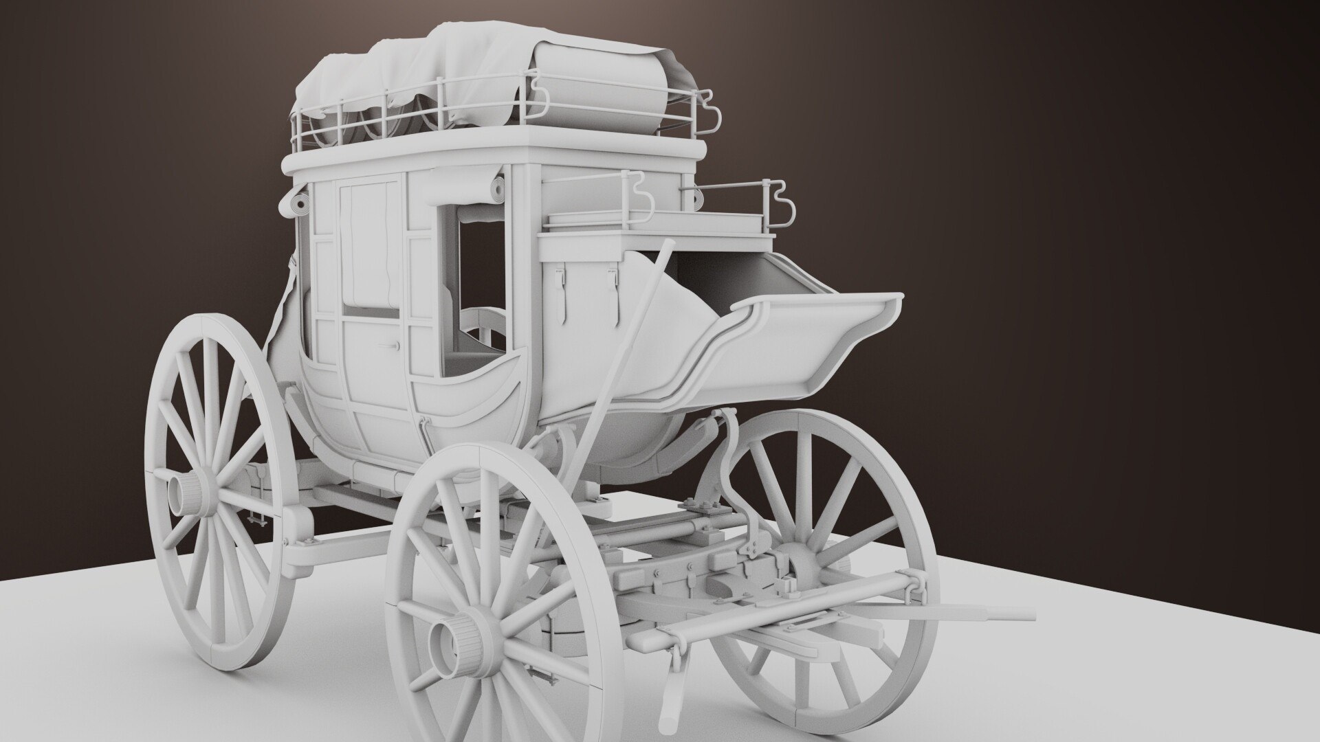 3D Cart Car Model - TurboSquid 1671377