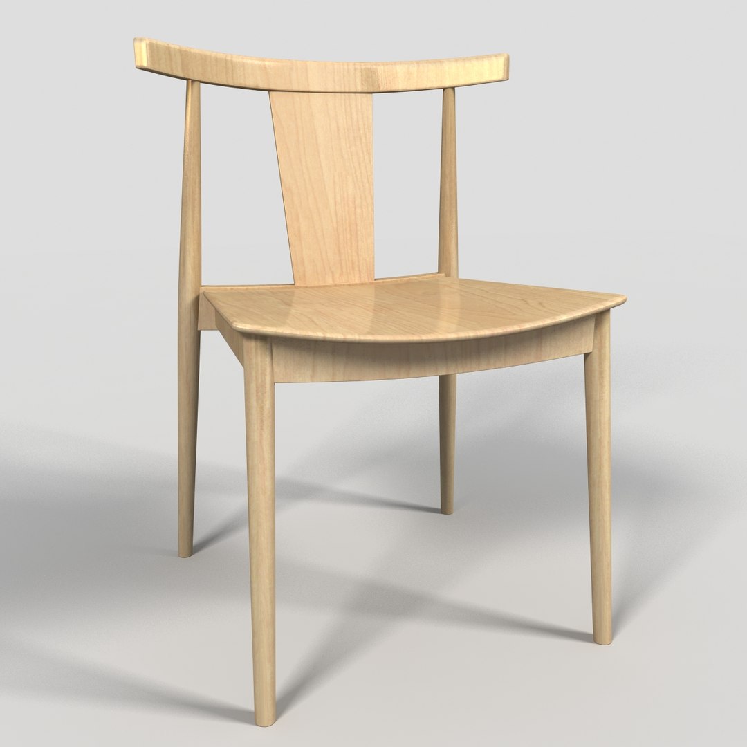 3d model dining chair