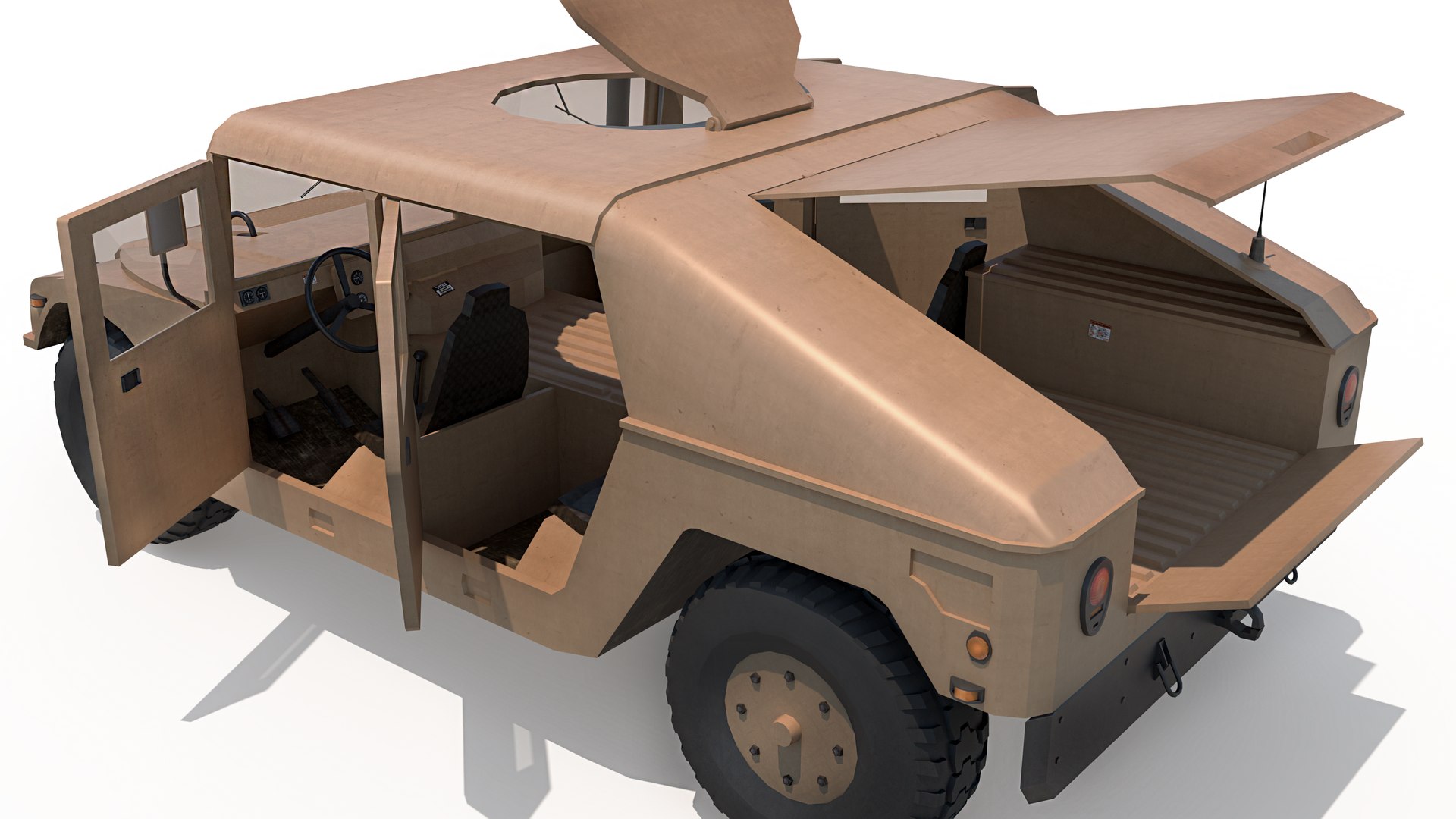 Army Vehicle 3D model - TurboSquid 1752185