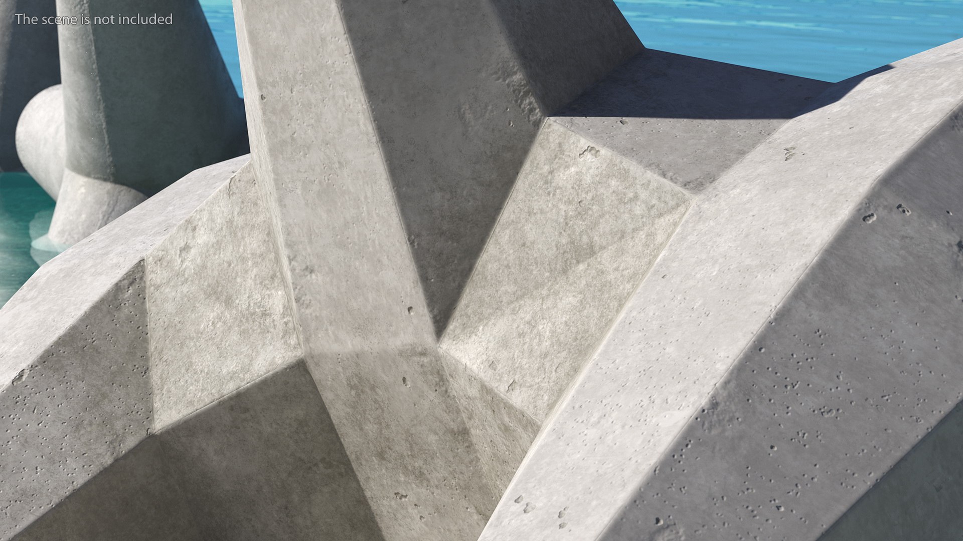 3D Breakwater Coastal Protection Blocks Collection 3 - TurboSquid 1933250