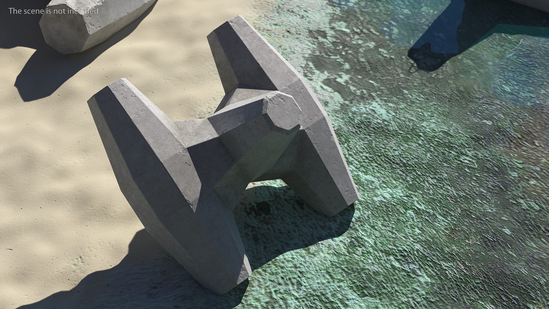 3D Breakwater Coastal Protection Blocks Collection 3 - TurboSquid 1933250