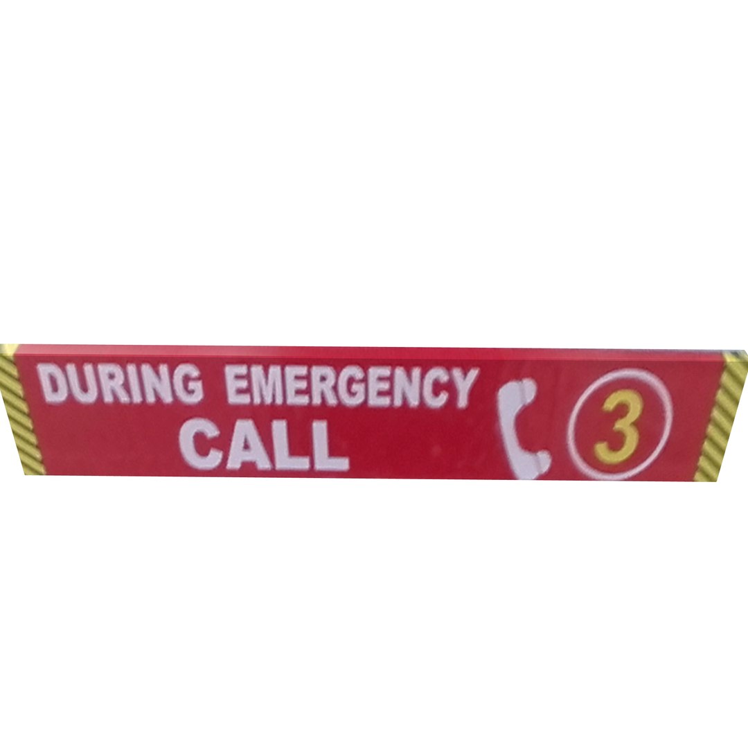 3D During Emergency Call Poster - TurboSquid 2172669