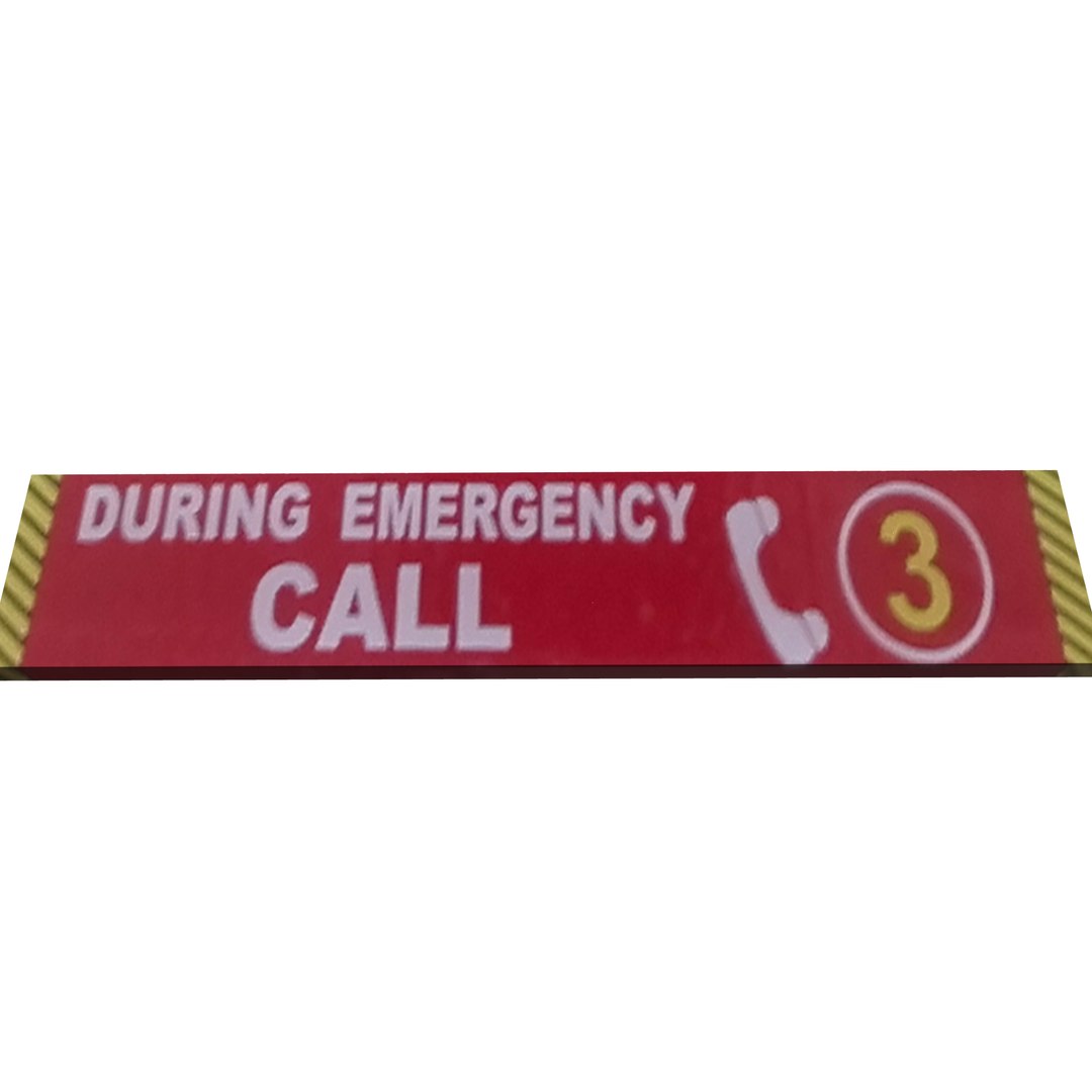 3D During Emergency Call Poster - TurboSquid 2172669