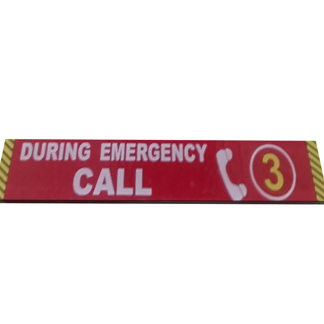 3D During Emergency Call Poster - TurboSquid 2172669