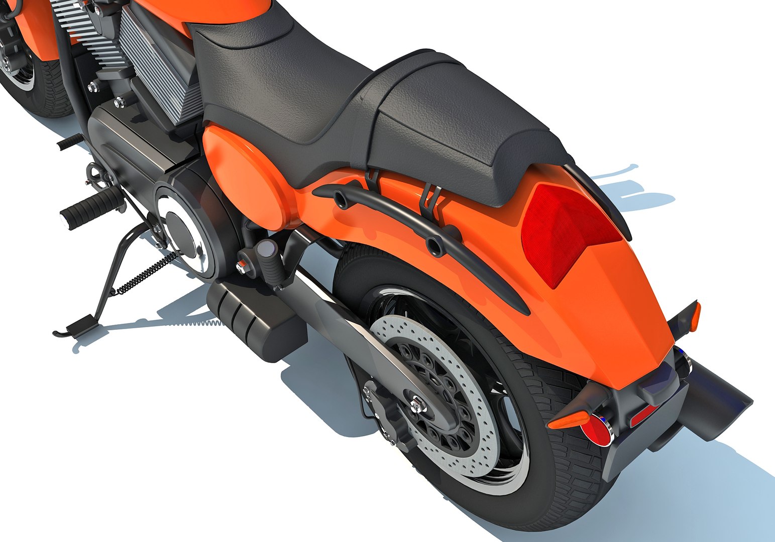 Cruiser Motorcycle 3D Model - TurboSquid 1248720
