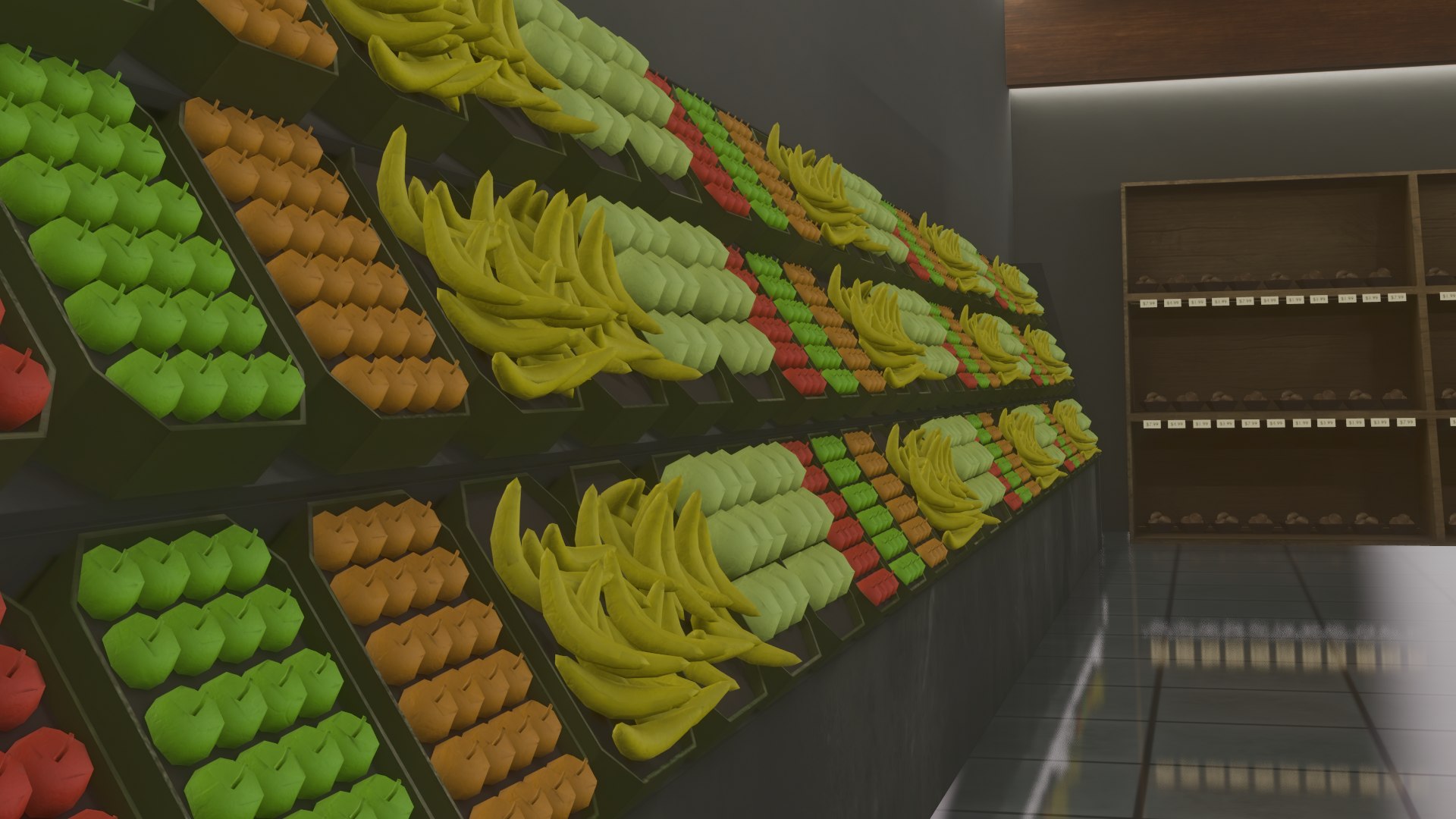 VR Supermarket Model - TurboSquid 2152559