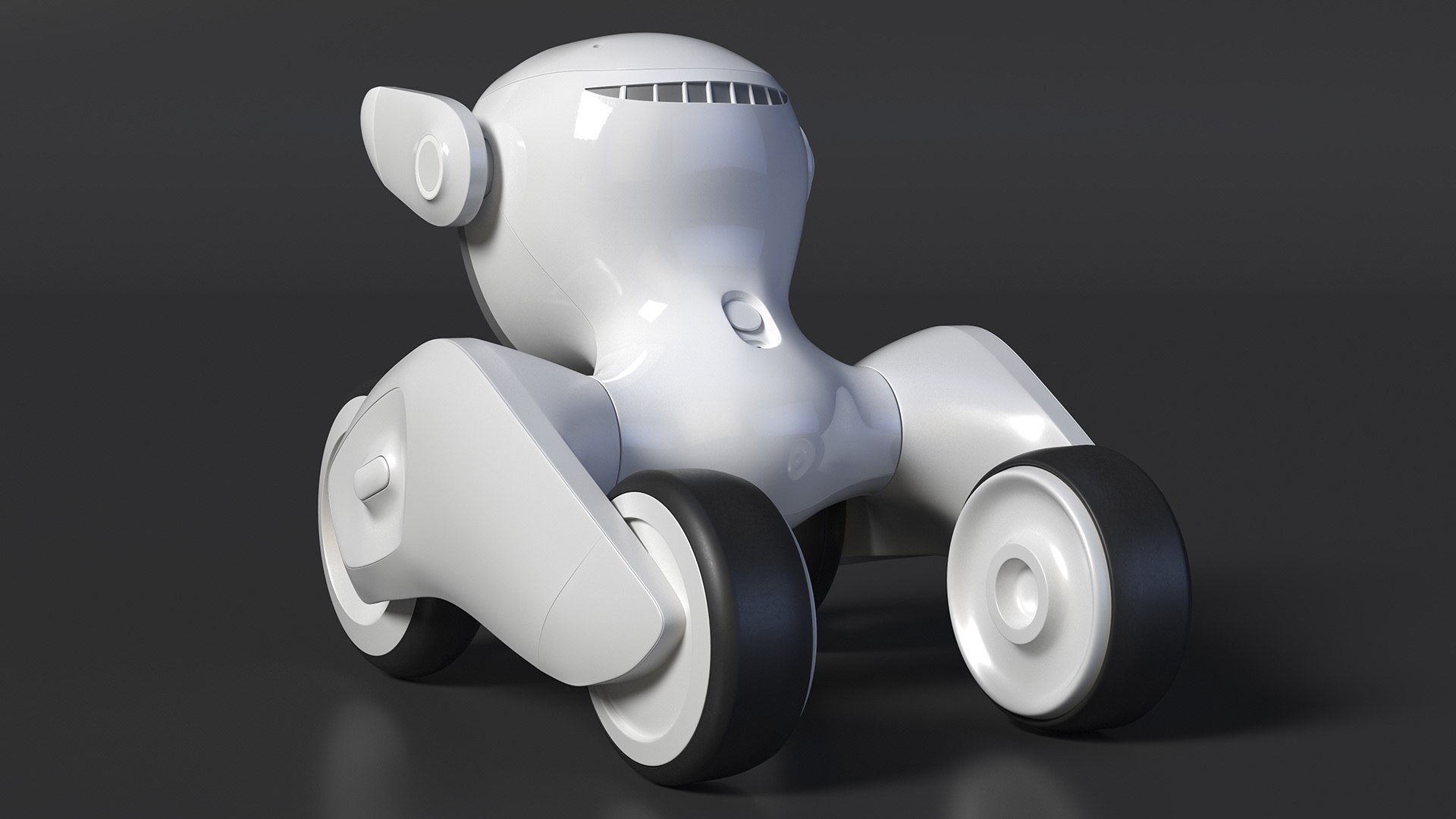 3D Loona Smart Petbot Robot Toy Rigged for Maya - TurboSquid 2113356