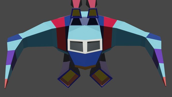 3D Simple Spaceship - TurboSquid 1722823