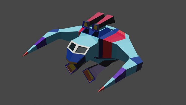 3D Simple Spaceship - TurboSquid 1722823