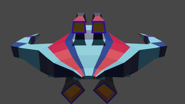 3D Simple Spaceship - TurboSquid 1722823