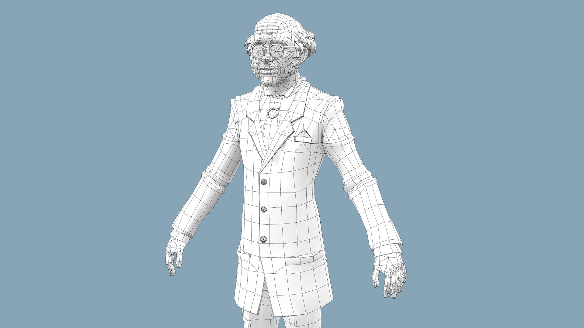 Cartoon Watchmaker 3D Model - TurboSquid 2102613