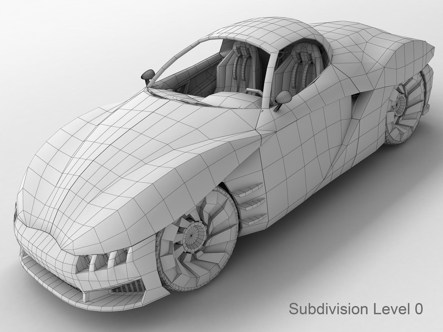 coupe concept 3d model