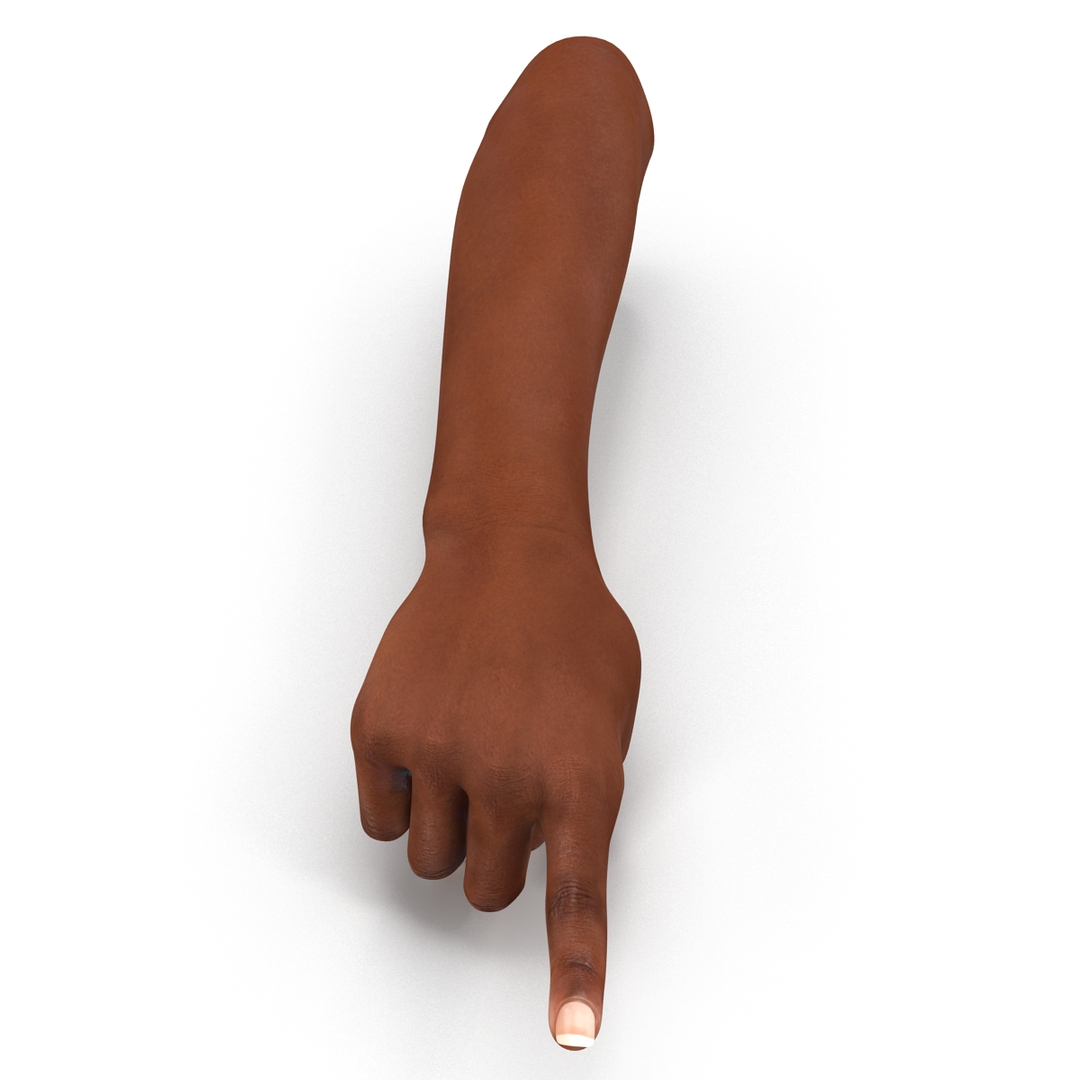 female hand african american max