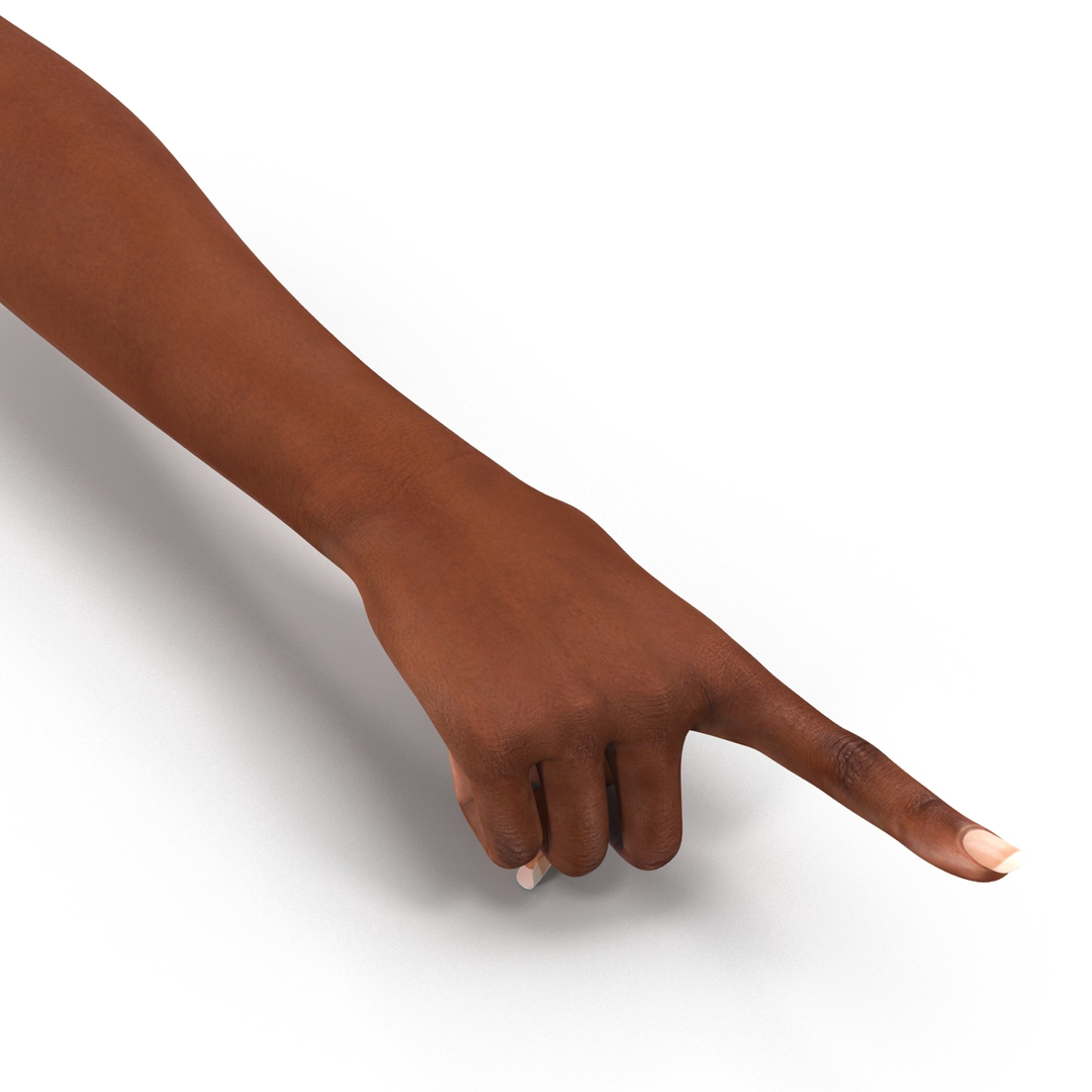 female hand african american max