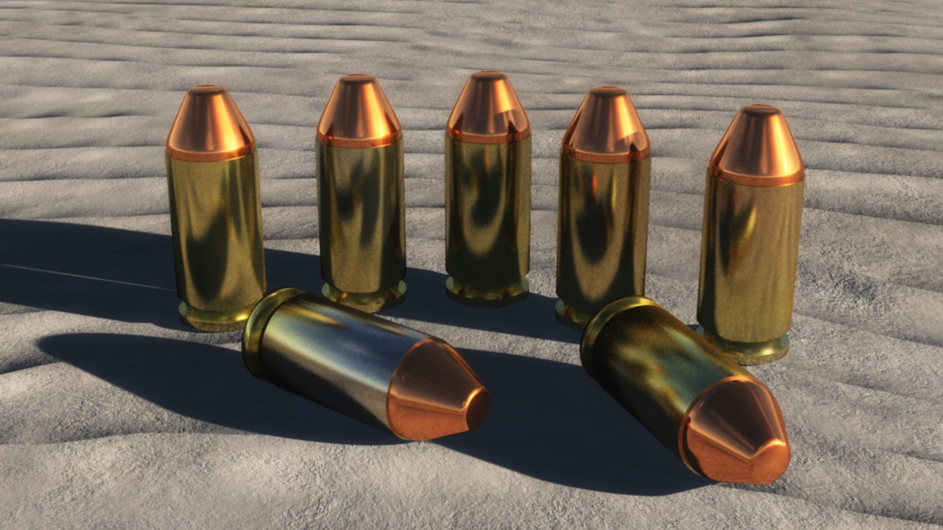 3d 40mm Smith Wesson Model