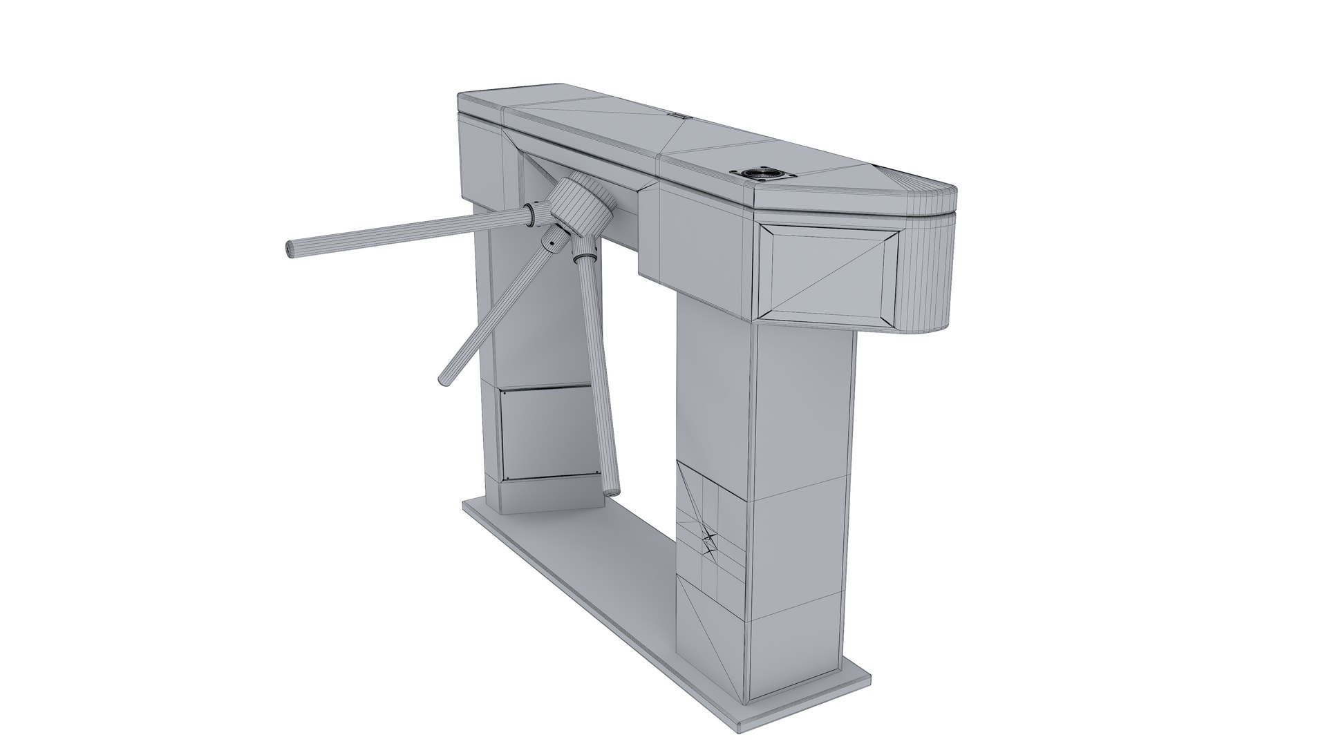 Turnstile 3D Model - TurboSquid 2233082