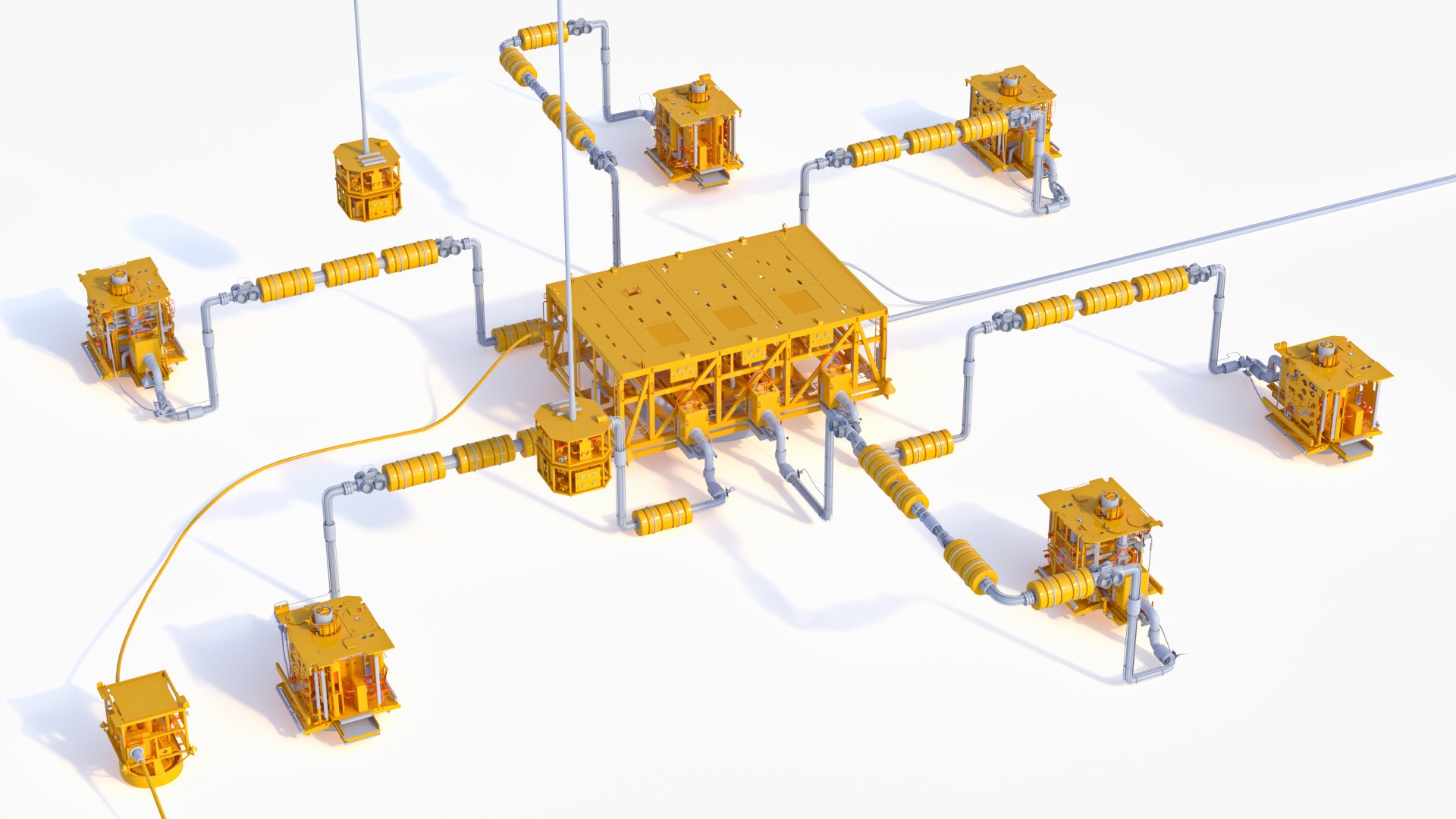 Sub Sea System 2 Model - TurboSquid 1976283