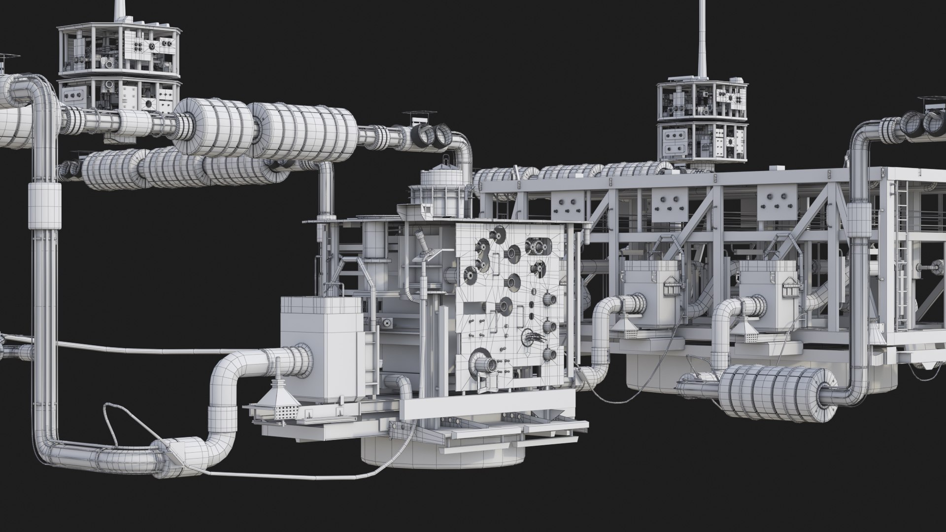 Sub Sea System 2 Model - TurboSquid 1976283