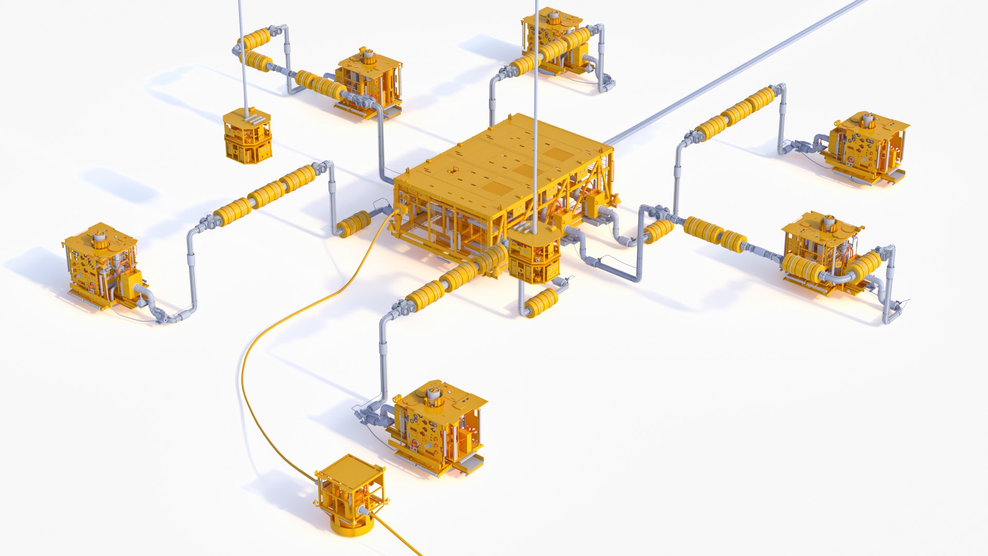 Sub Sea System 2 model - TurboSquid 1976283