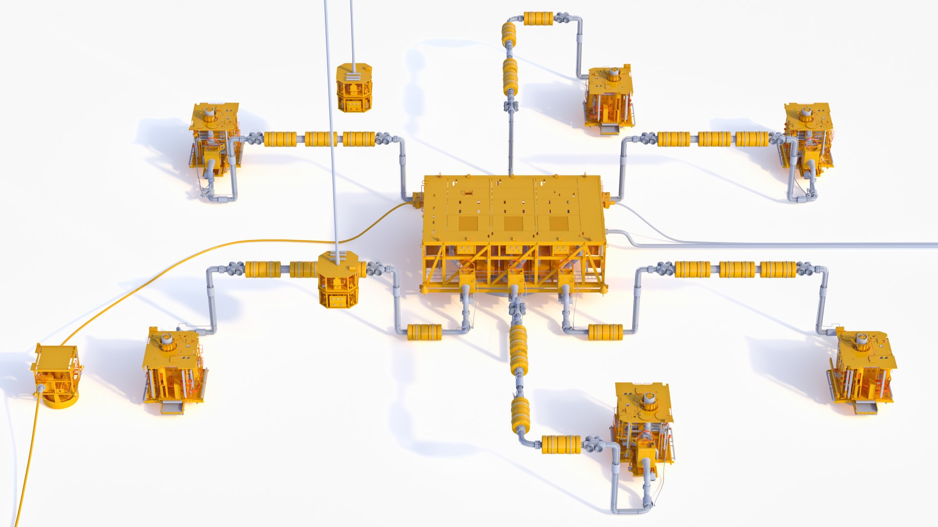 Sub Sea System 2 Model - TurboSquid 1976283