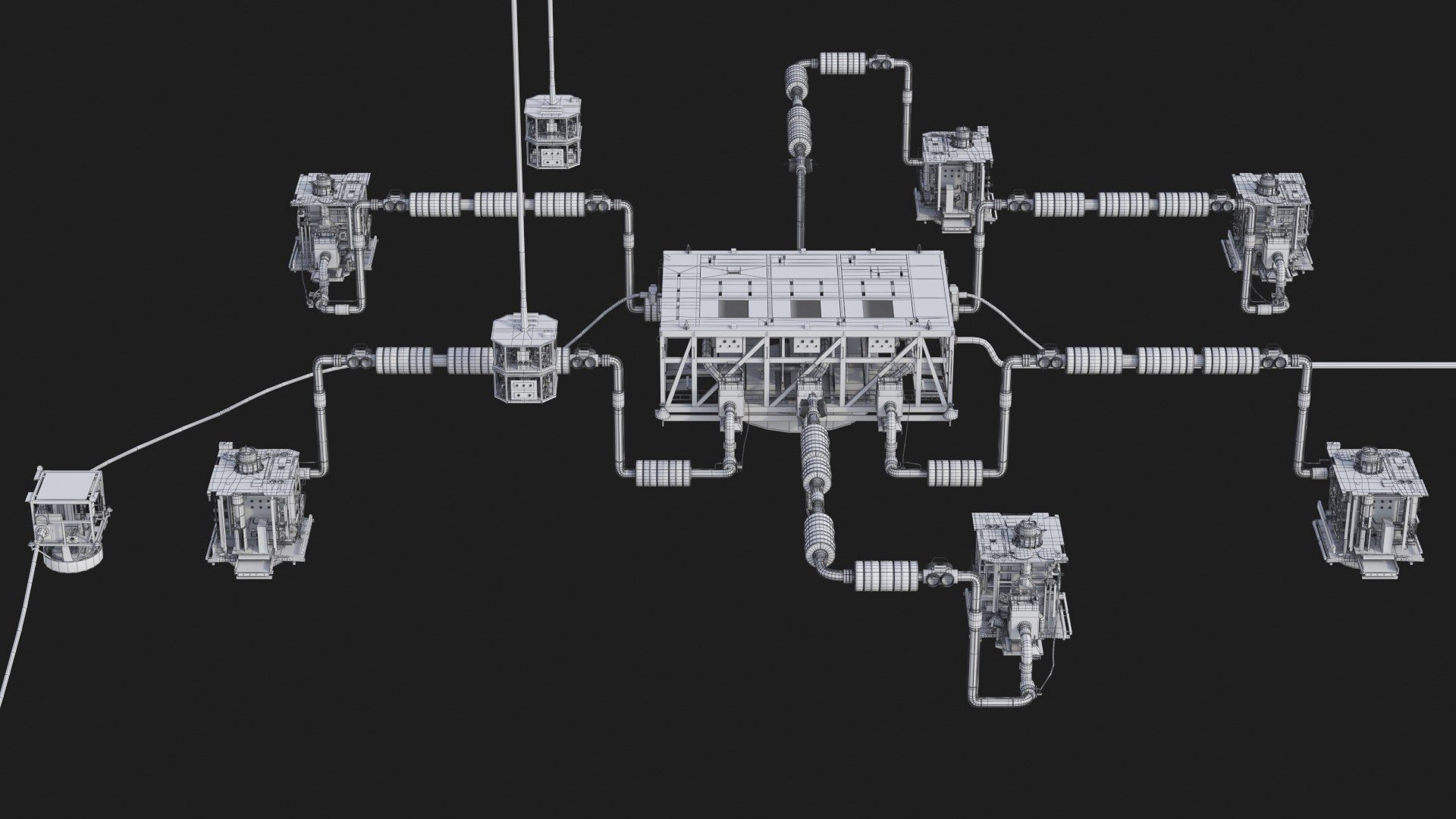 Sub Sea System 2 Model - TurboSquid 1976283
