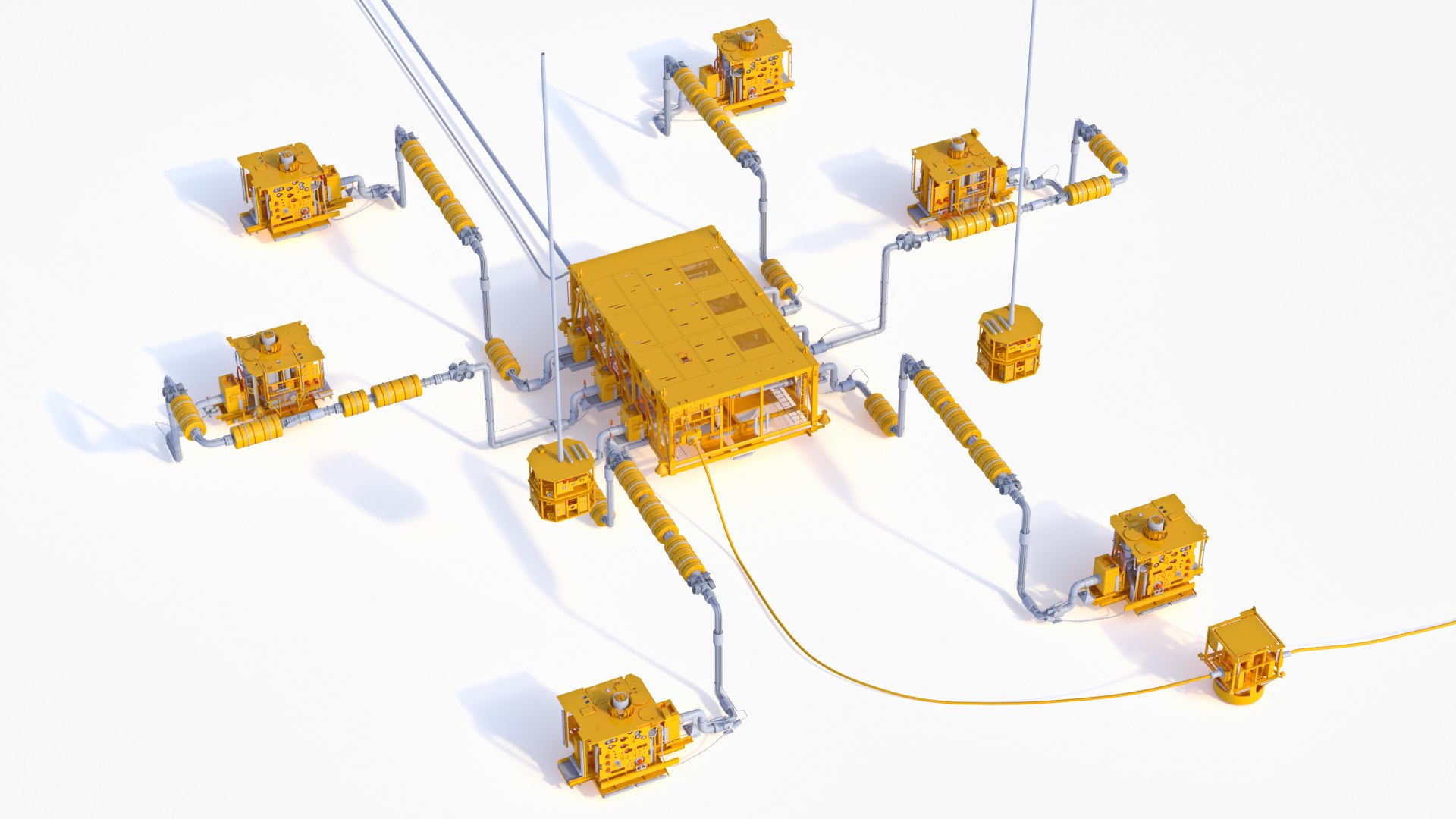 Sub Sea System 2 Model - TurboSquid 1976283