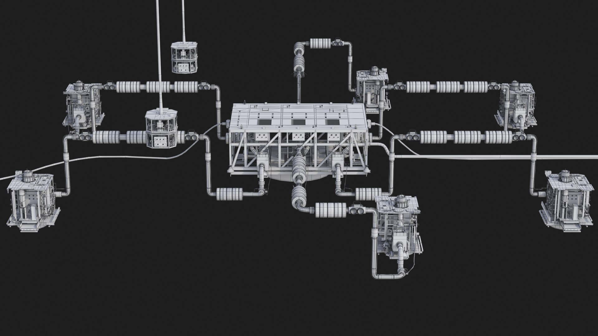 Sub Sea System 2 Model - TurboSquid 1976283