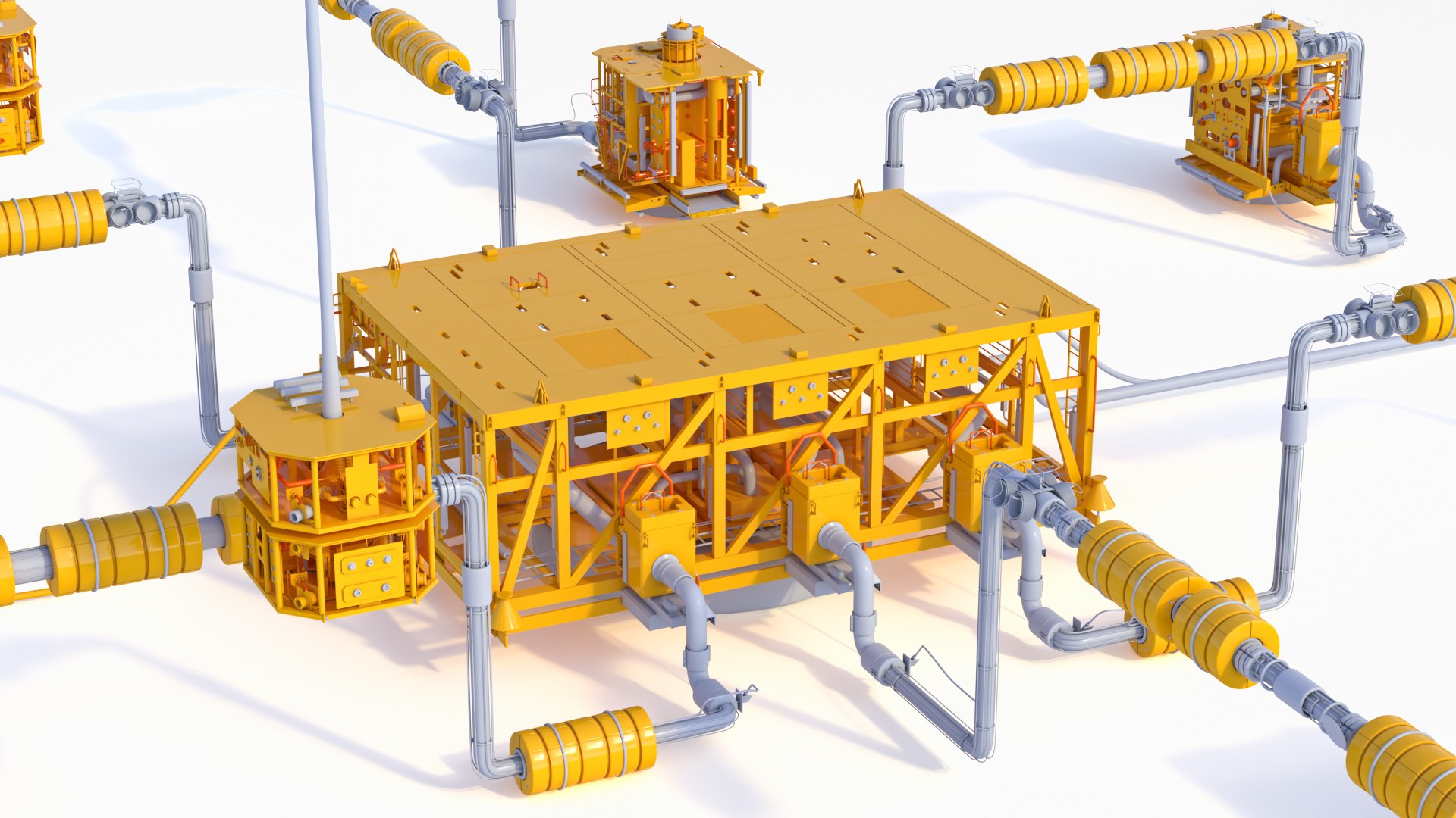 Sub Sea System 2 Model - TurboSquid 1976283