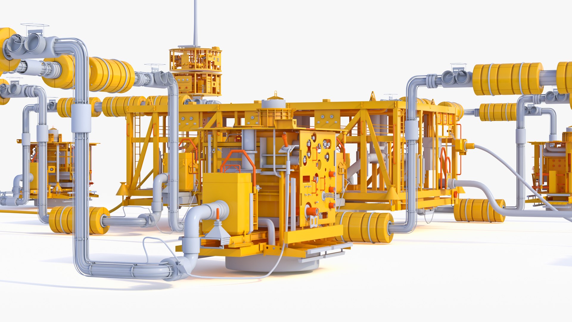 Sub Sea System 2 Model - TurboSquid 1976283