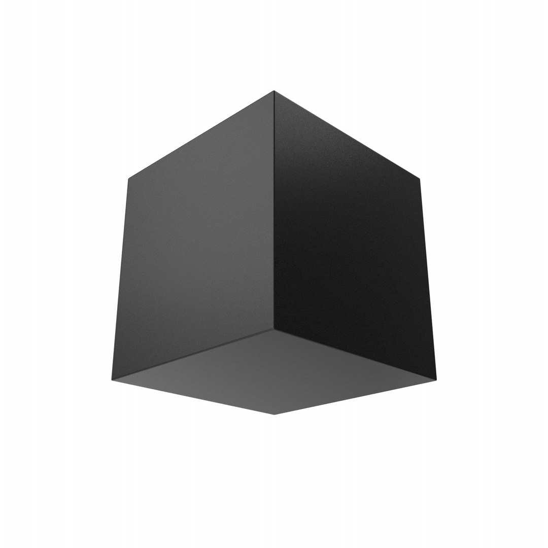 Cube Black model - TurboSquid 1864199