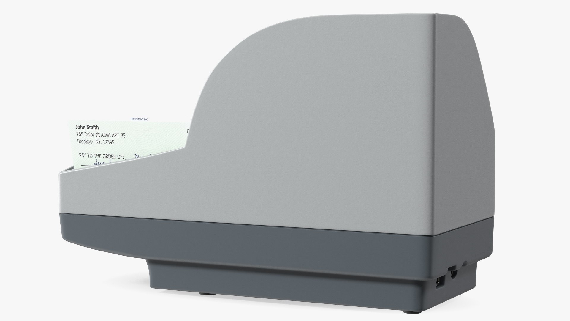 Digital Check Scanner 3D - TurboSquid 2061274